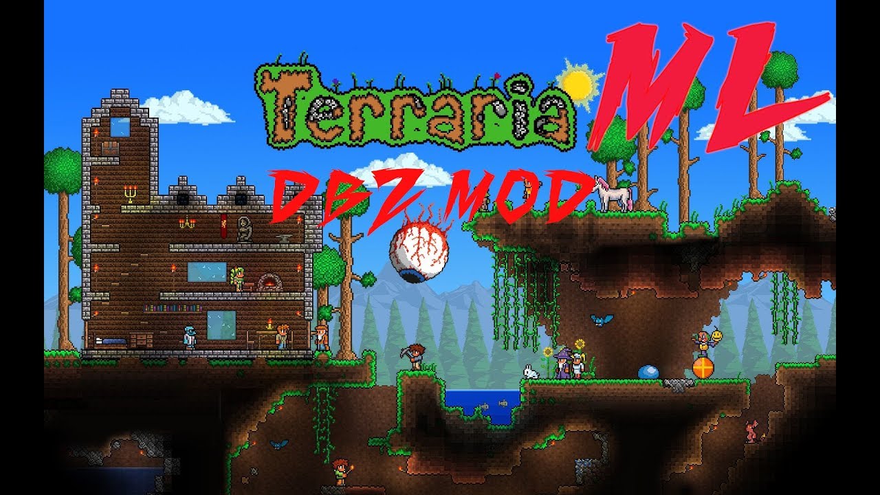 Terraria DBZ Mod Stream #1 - YouTube