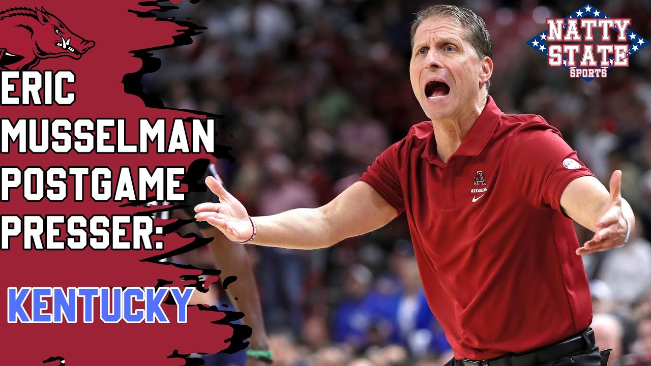 Eric Musselman liked effort vs. Kentucky, but not PG play - YouTube