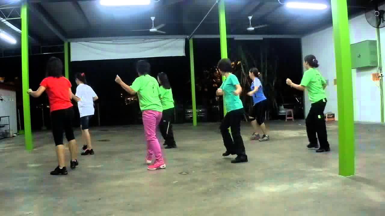 QIAO QIAO MEN line dance - YouTube