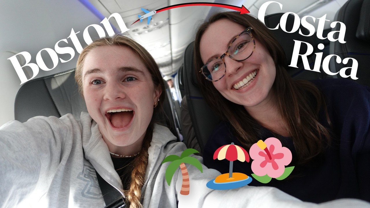 costa rica spring break vlog *part 1* | vlog #72 - YouTube