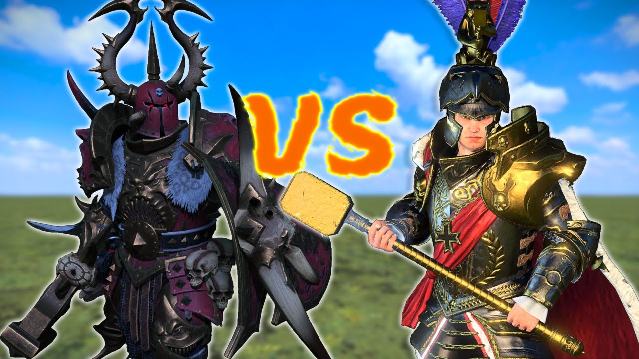 Harald Hammerstorm Vs Karl Franz | Total War: Warhammer 3 - YouTube