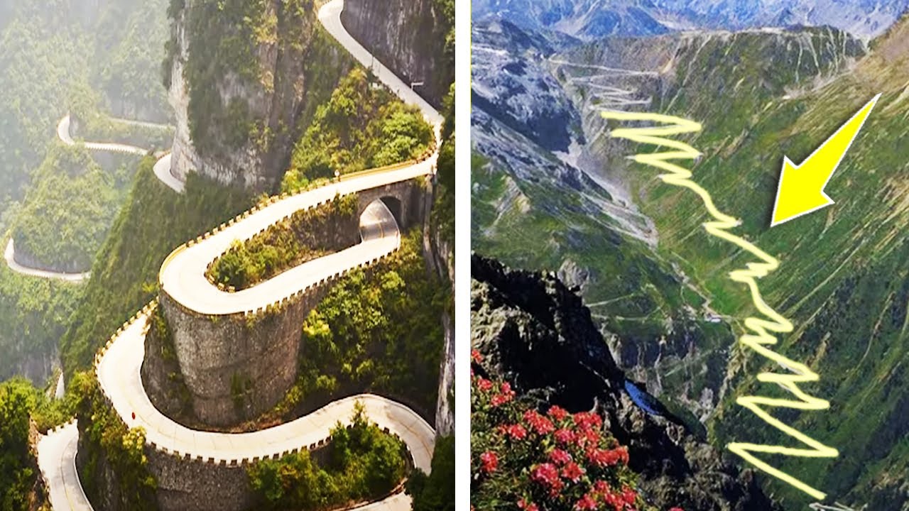 Craziest Roads In The World - YouTube