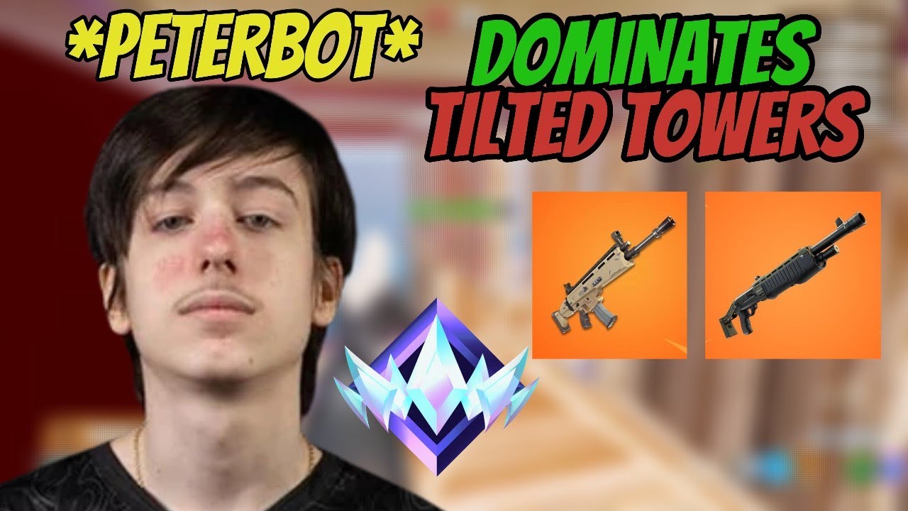 PeterBot Running Tilted Towers in this Game 🏆 - YouTube