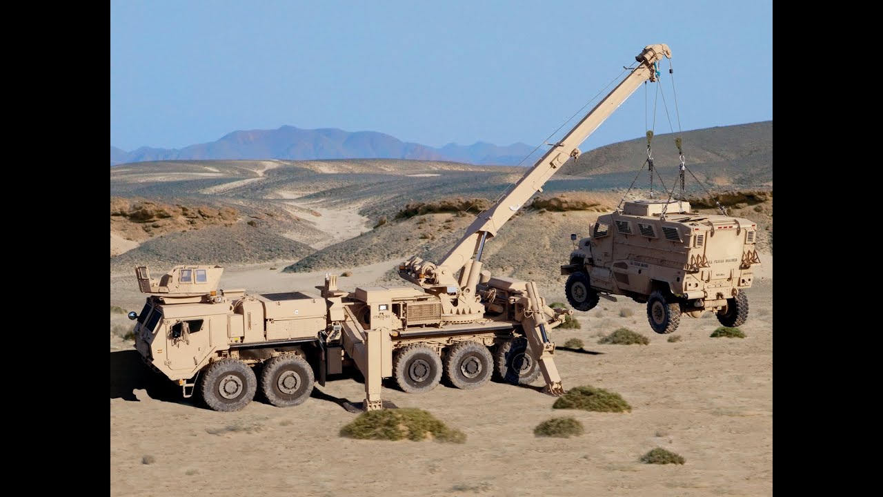 Oshkosh MMRS| Military Truck | Rizwan Ali Tv - YouTube