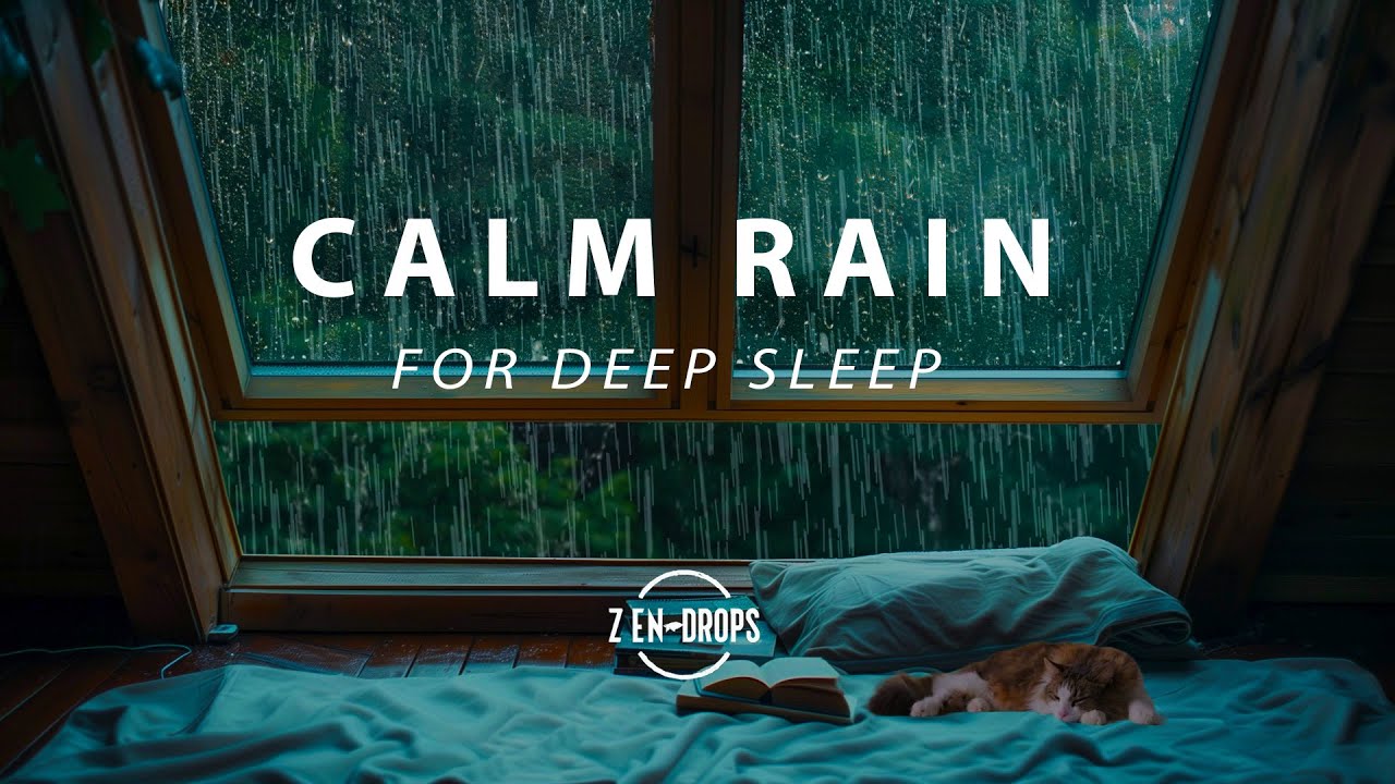 Real Rain Sounds for Sleep | Relaxing Sounds of Rain and NO Thunder ...