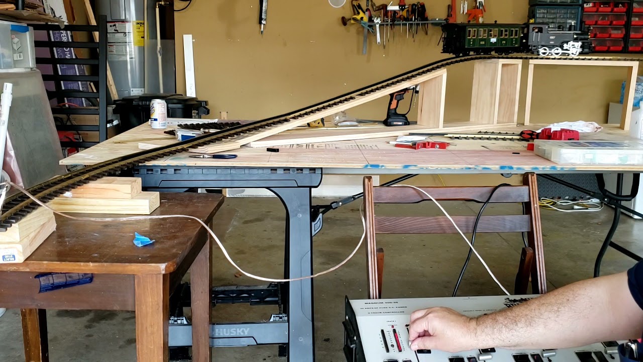 LGB Rack Locomotive first tests for layout - YouTube