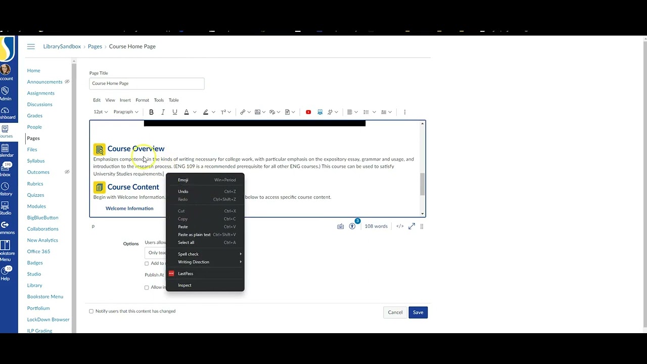 Making Changes To Canvas Landing Page YouTube making-changes-to-canvas-landing-page-youtube