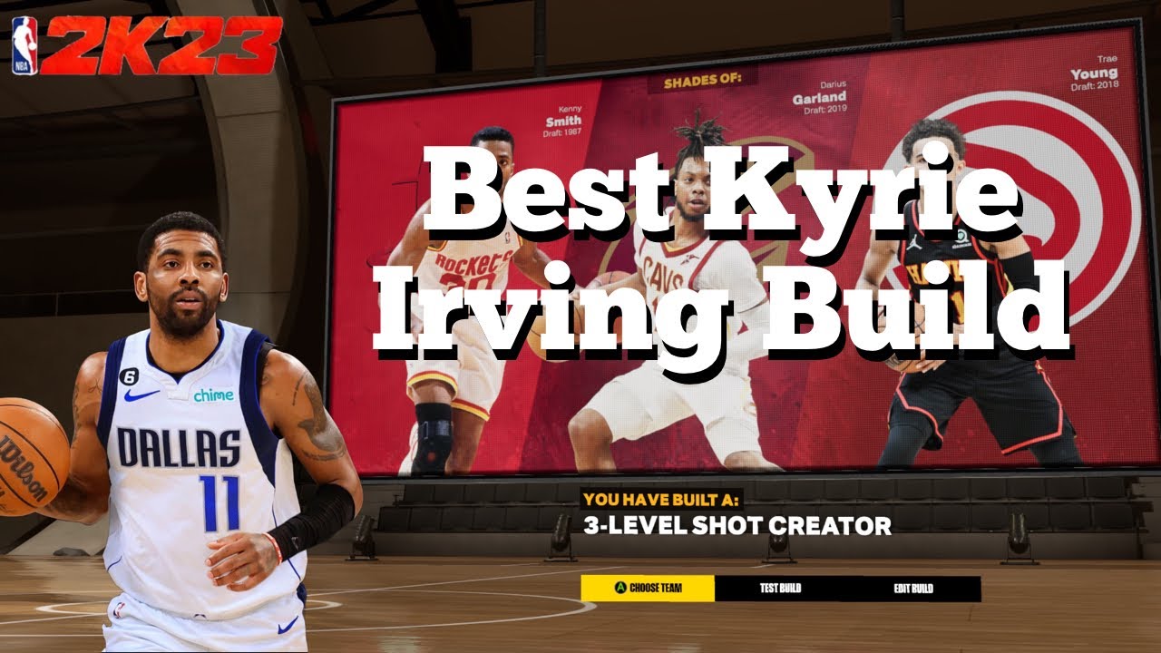 THIS 6’3 KYRIE IRVING BUILD WILL BREAK NBA 2K23! COMP POINT GUARD BUILD ...