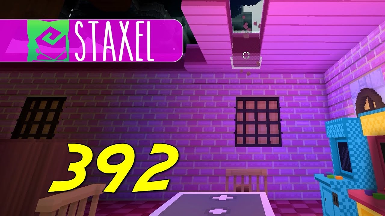 Staxel - Let's Play Ep 392 - ARCADE ROOFING - YouTube