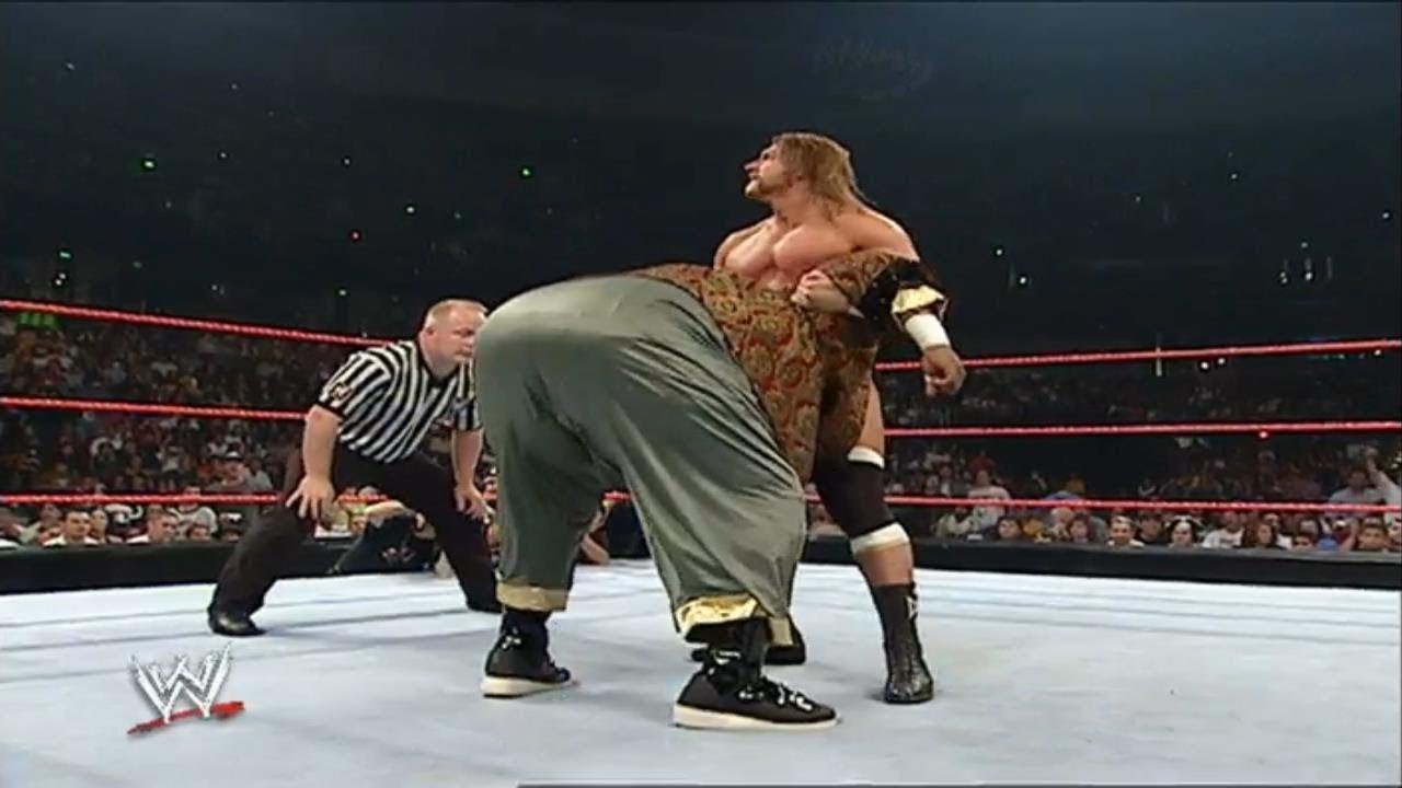 Viscera Vs Triple H Raw 720p HD Full Match - YouTube