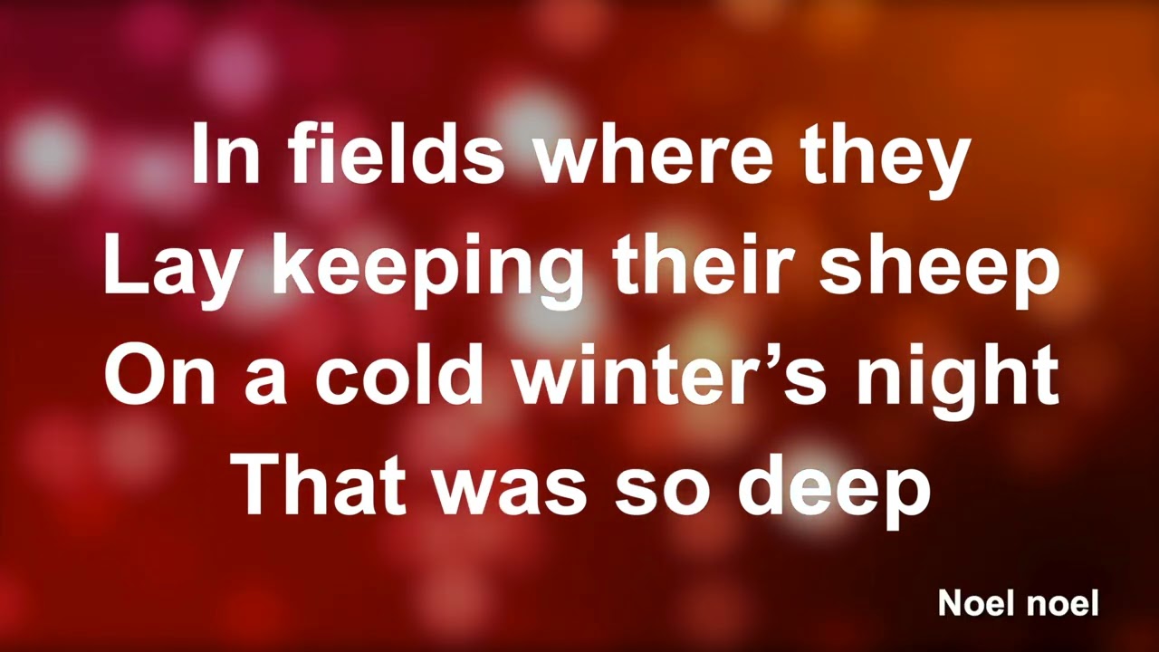 The First Noel (Acoustic) - Worship Lyric Videos (Preview) - YouTube