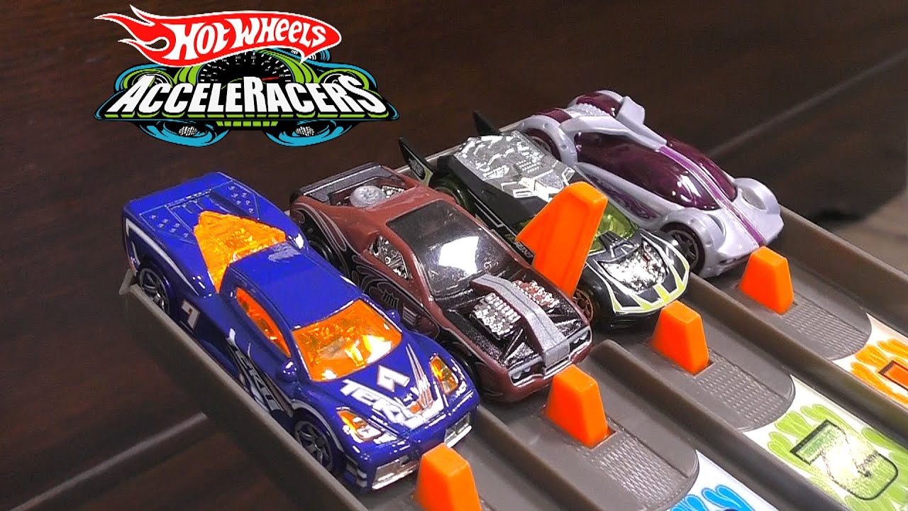 Downhill Racing New AcceleRacers Cars! - YouTube