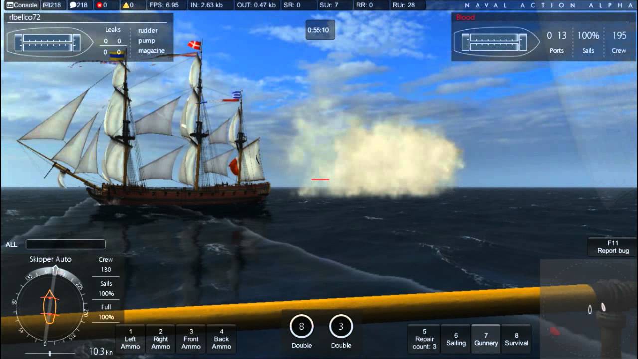 Naval Action: Snow vs Cerberus - YouTube