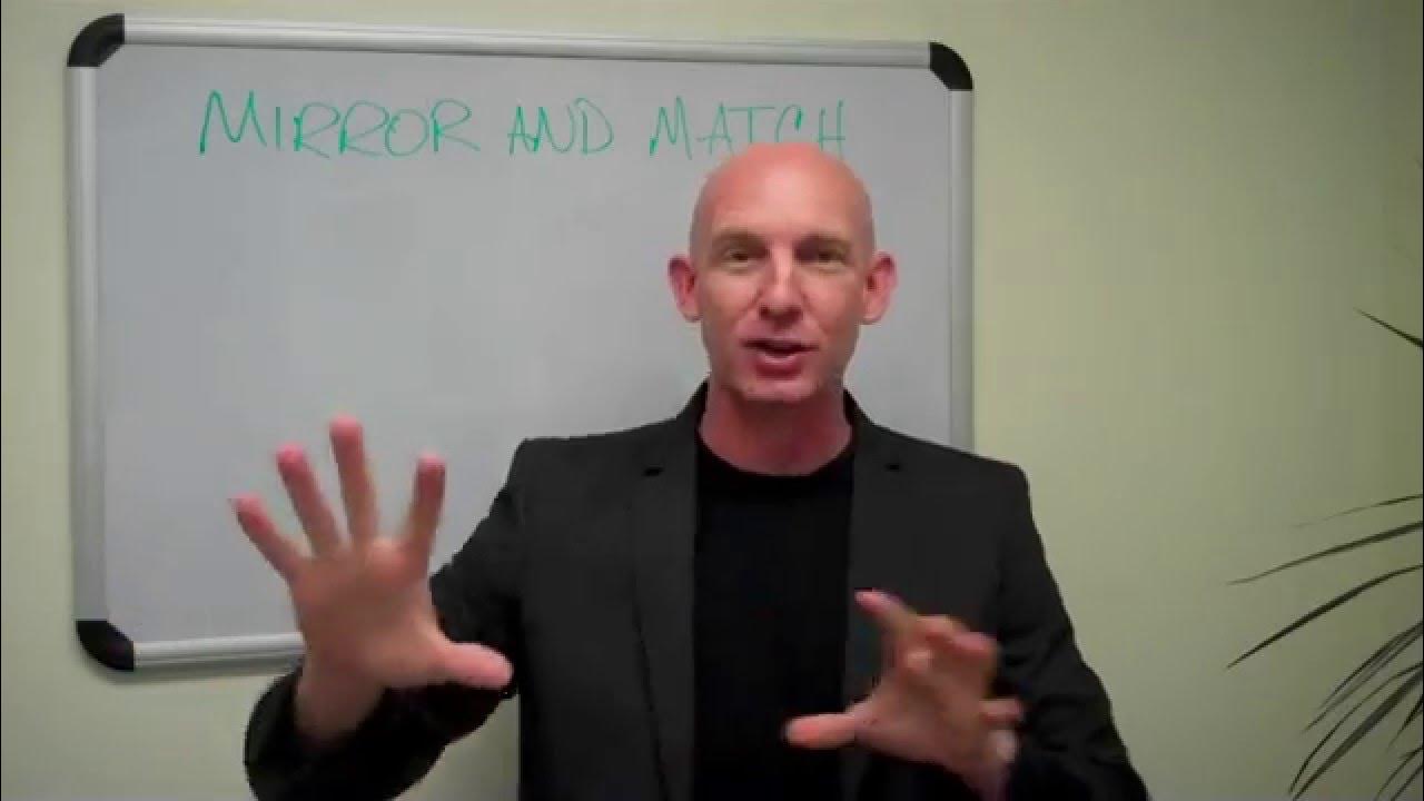 How to Mirror and Match NLP - Real Estate Agent Training - Kevin Ward - YouTube
