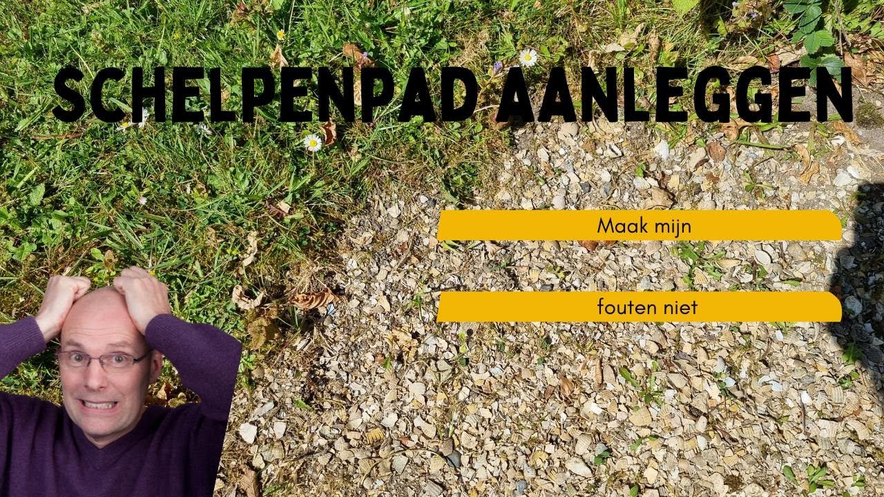 Schelpenpad aanleggen - YouTube