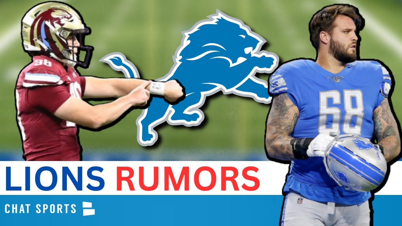 Detroit Lions Rumors: Taylor Decker Trade? Sign K Jake Betes + 7-Round ...