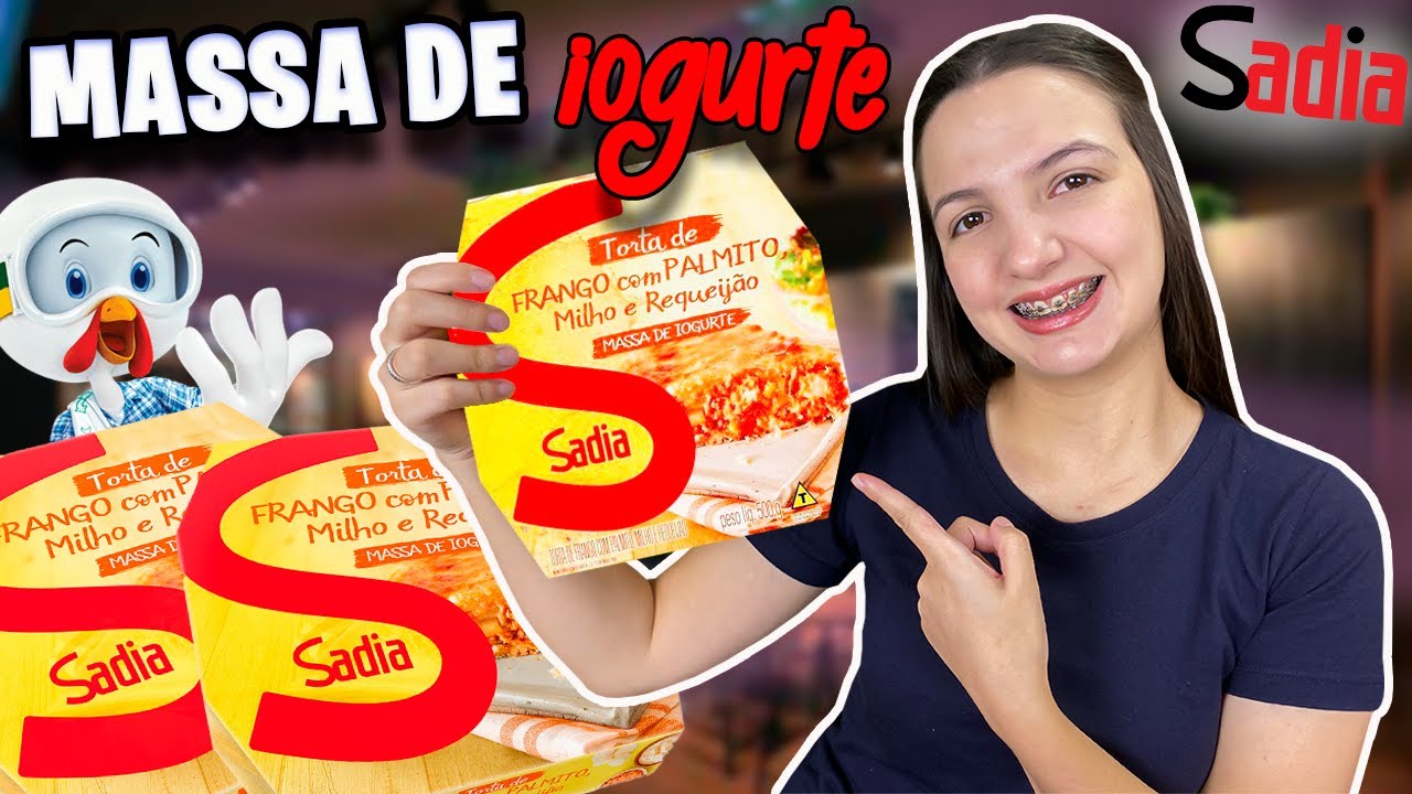 PROVAMOS A TORTA DE FRANGO COM PALMITO, MILHO E REQUEIJÃO DA SADIA ...