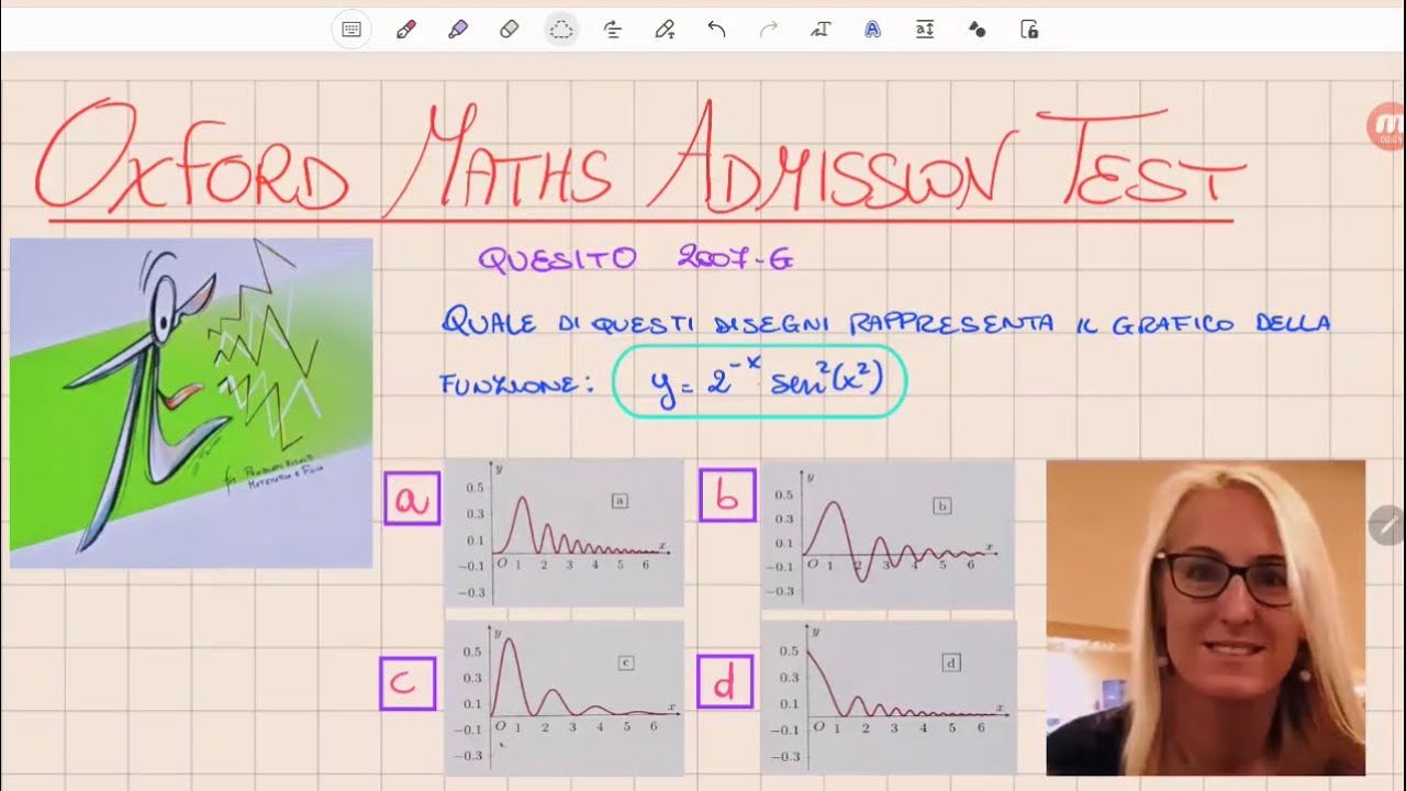 OXFORD MATHS ADMISSION TEST: quesito 2007-G - YouTube