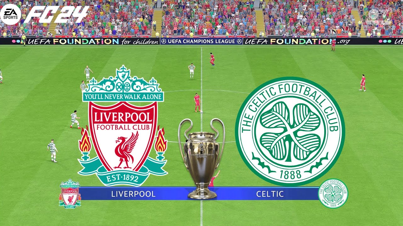 FC 24 | Liverpool vs Celtic - UEFA Champions League - PS5™ Full Match ...