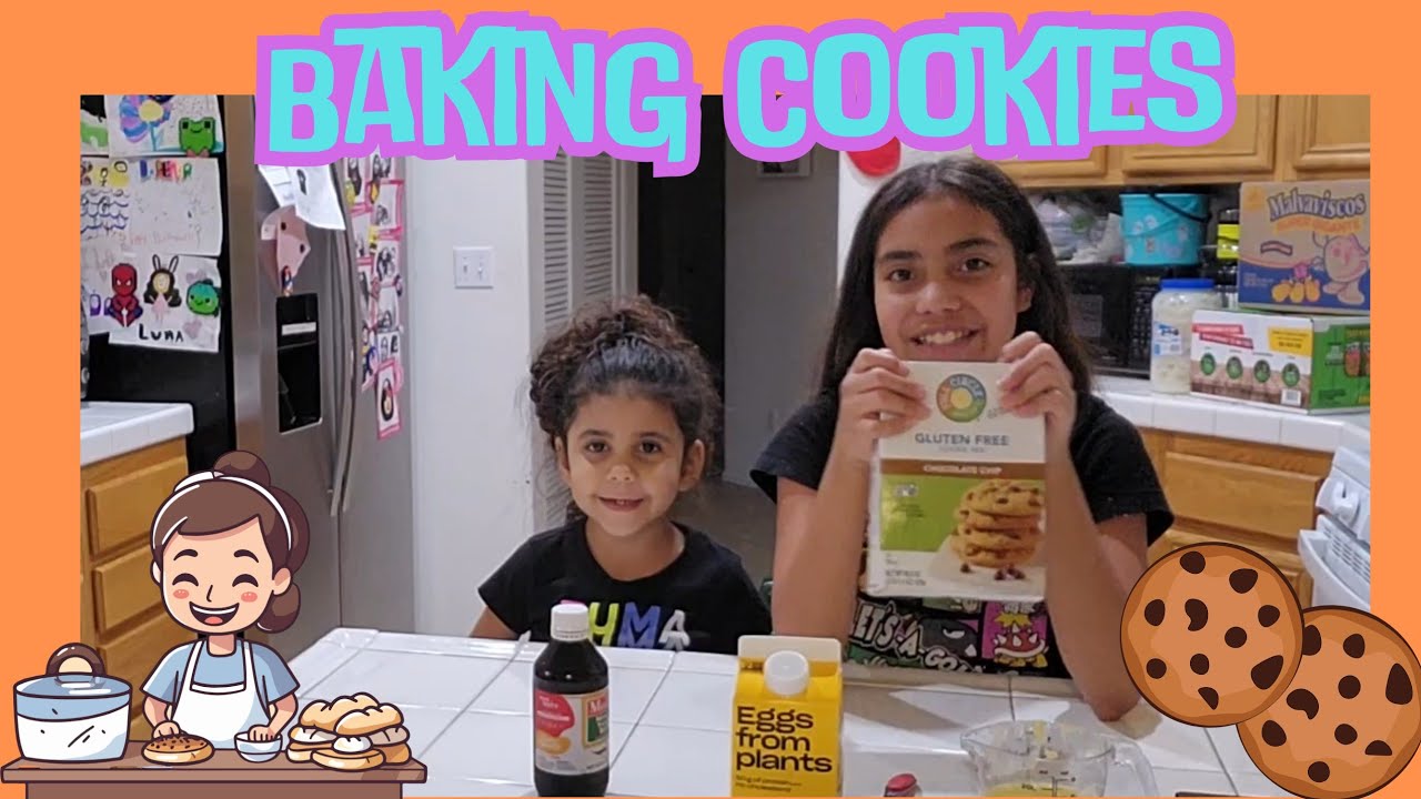 Baking cookies !!!!! - YouTube