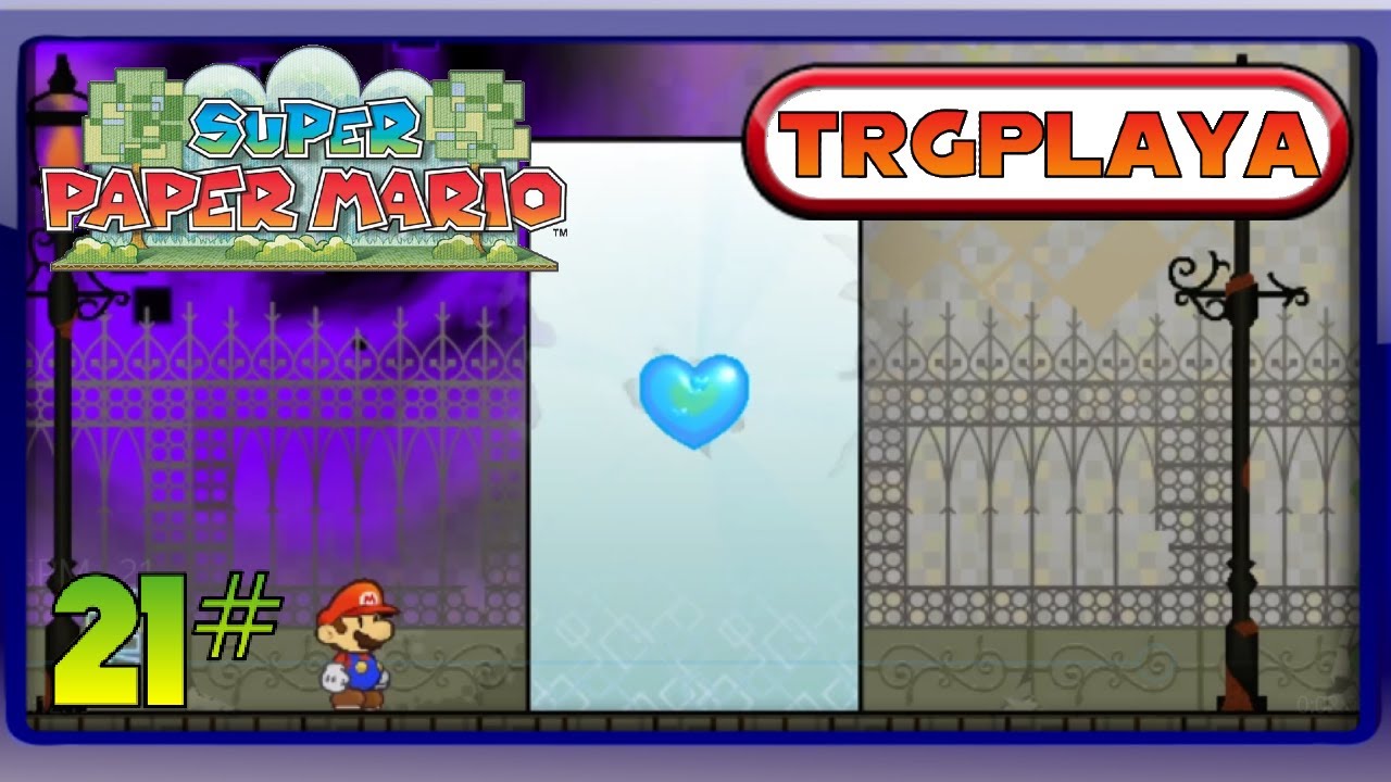 Super Paper Mario Walkthrough - Part 21 - Heart Pillar 5# (1080p) - YouTube
