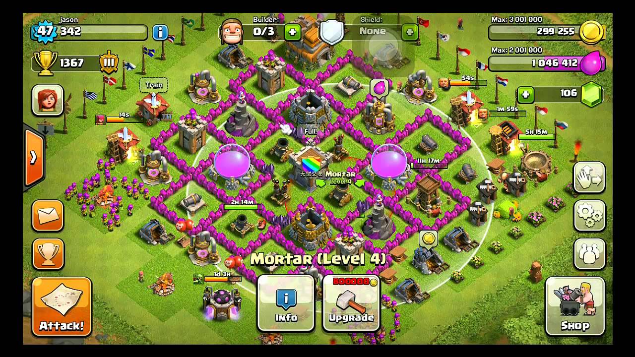 Clash of Clans Defense Strategy How to setup a good home base - YouTube