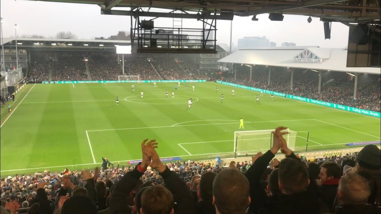 CARNAGE IN THE AWAY END ABSOLUTE SCENES! || FULHAM 1-2 READING FC MATCH ...