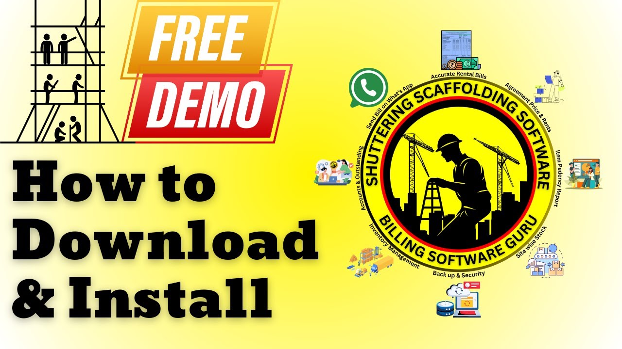 How to Install and Download Shuttering and Scaffolding Store Software ...