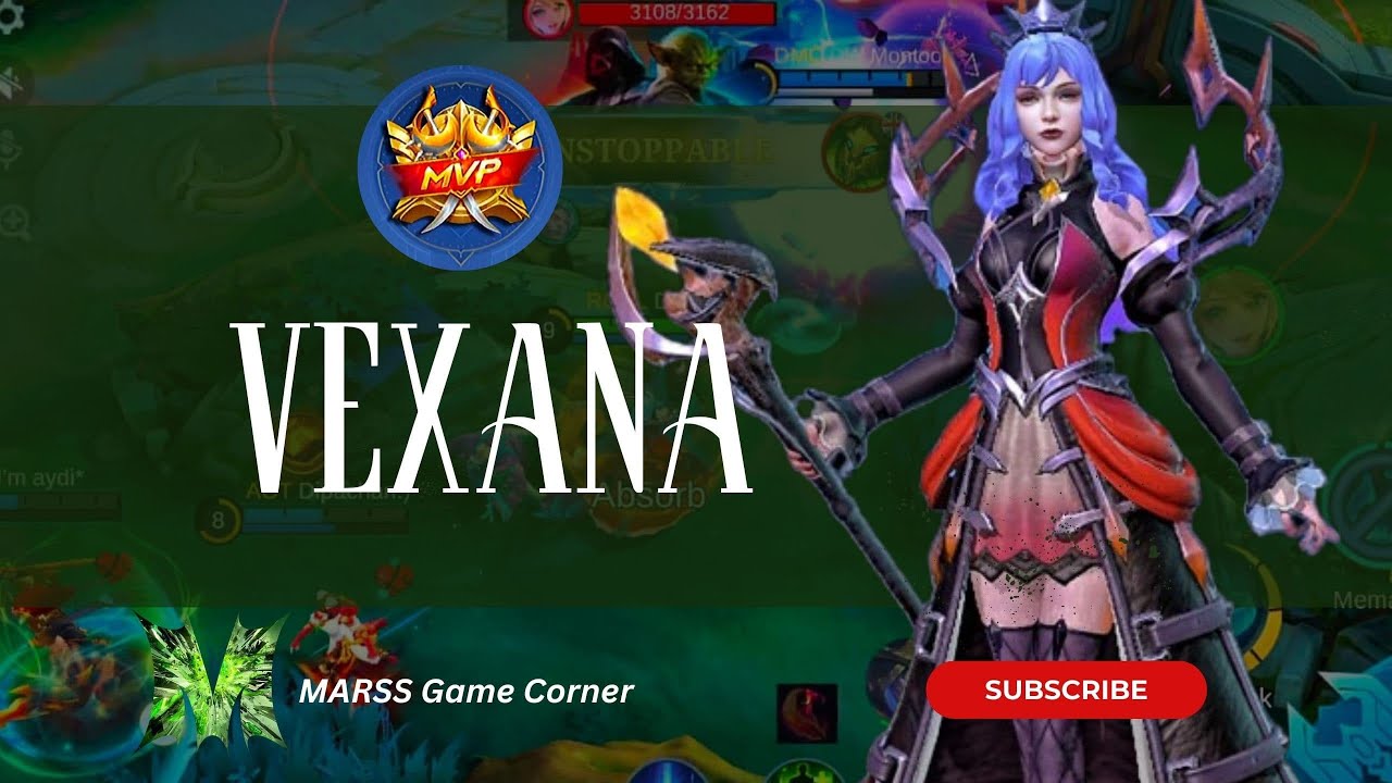 STAR OF THE SHOW!! VEXANA GAMEPLAY MOBILE LEGENDS | SOLO PLAYER | BUILD ...