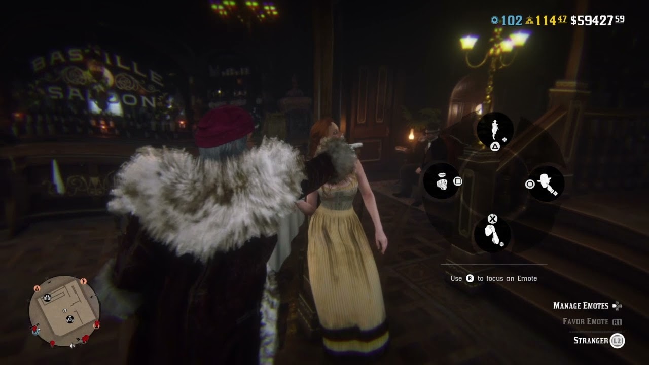 santas saloon girl rdr2 - YouTube