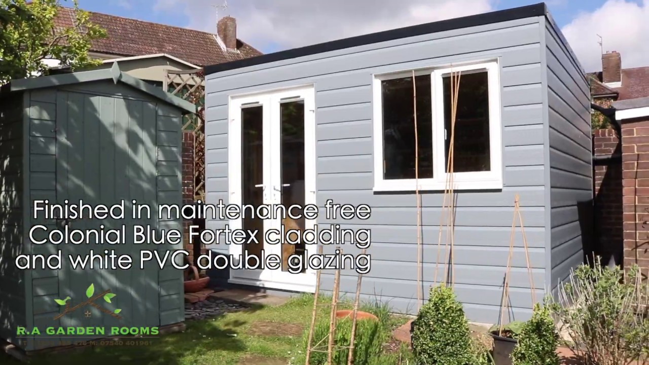A workshop cabin - a carpenter's ideal workspace and tool store. - YouTube