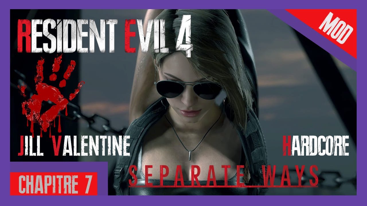 RE 4 Remake : DLC Separate Ways Hardcore - Chapitre 7 (Jill Valentine Retribution Julia Voth) #7 ...