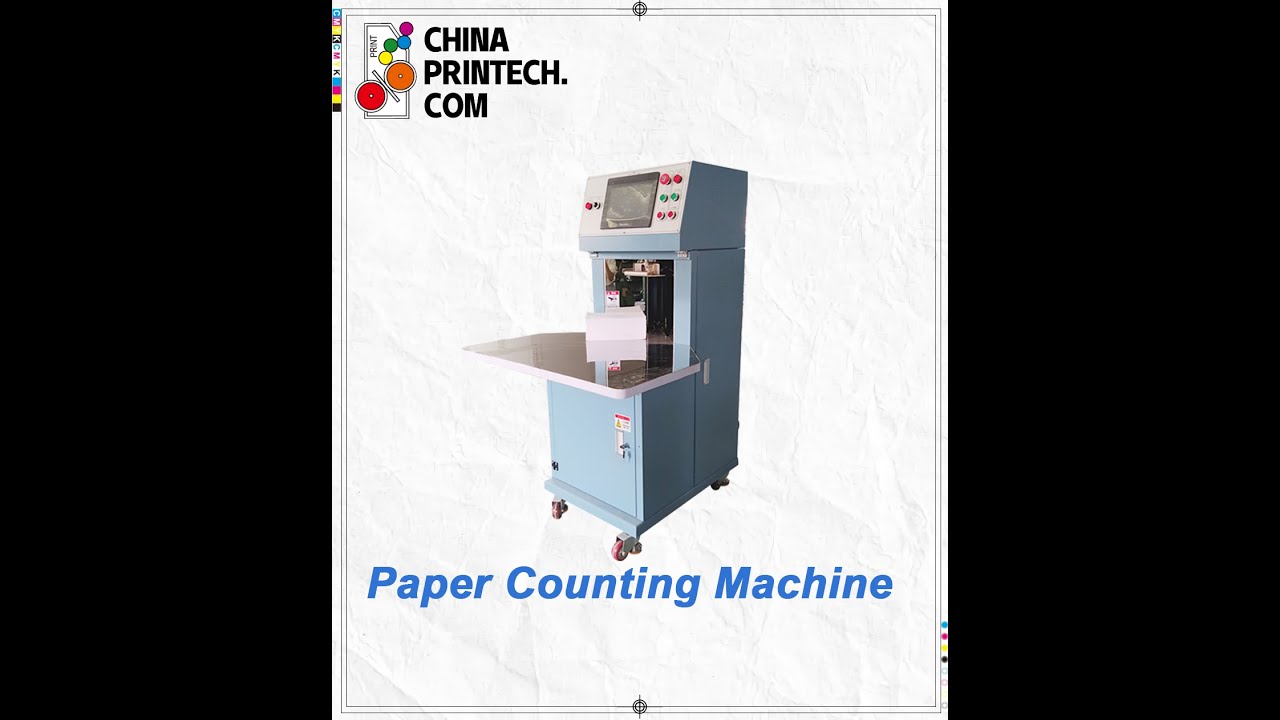 #chinaprintech Paper Counting Machine - YouTube