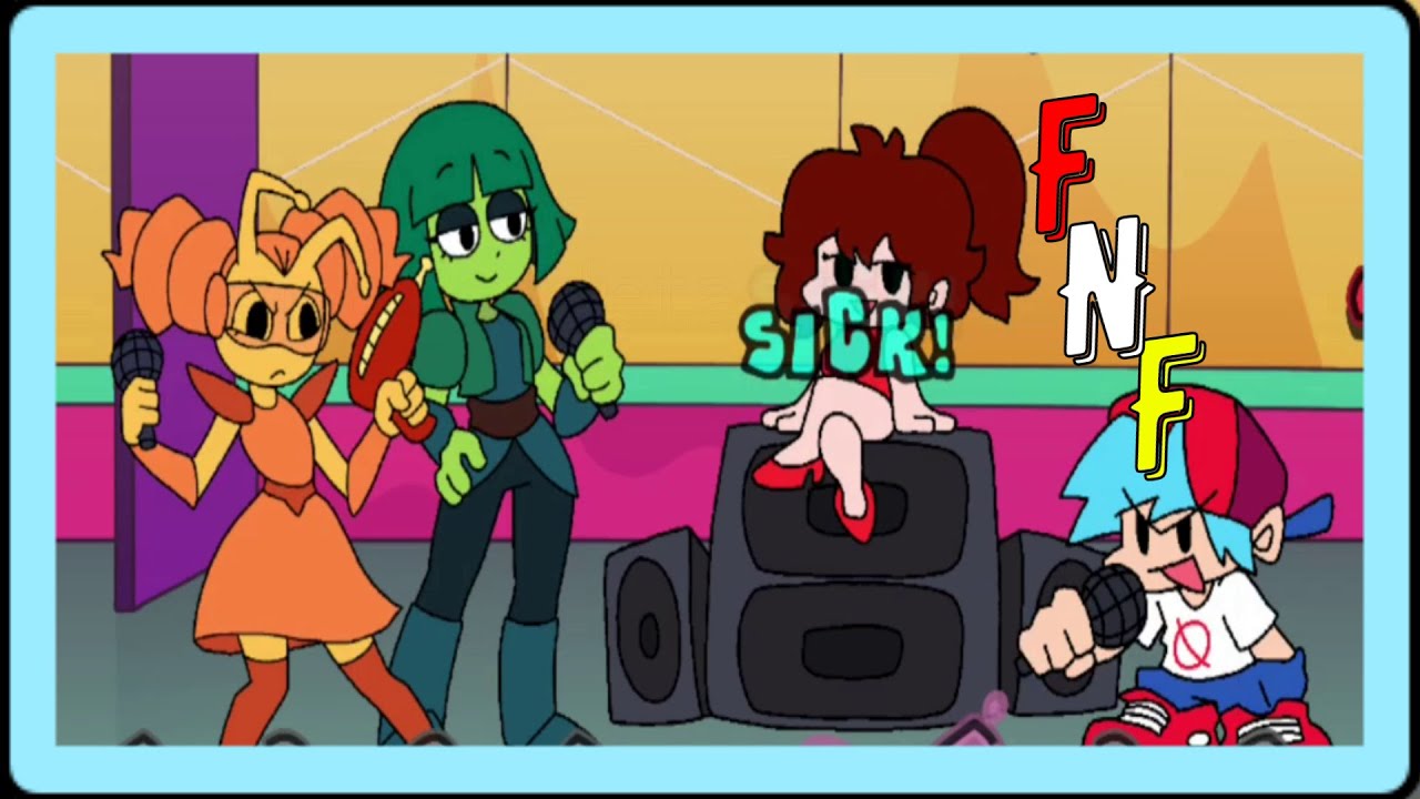 FNF:Hand Up |(vs margo + ula //Friday Night Funkin') فرايدي نايت فانكين ...