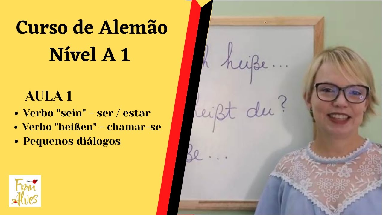 Curso de Alemão Nível A1 Aula 1 - YouTube