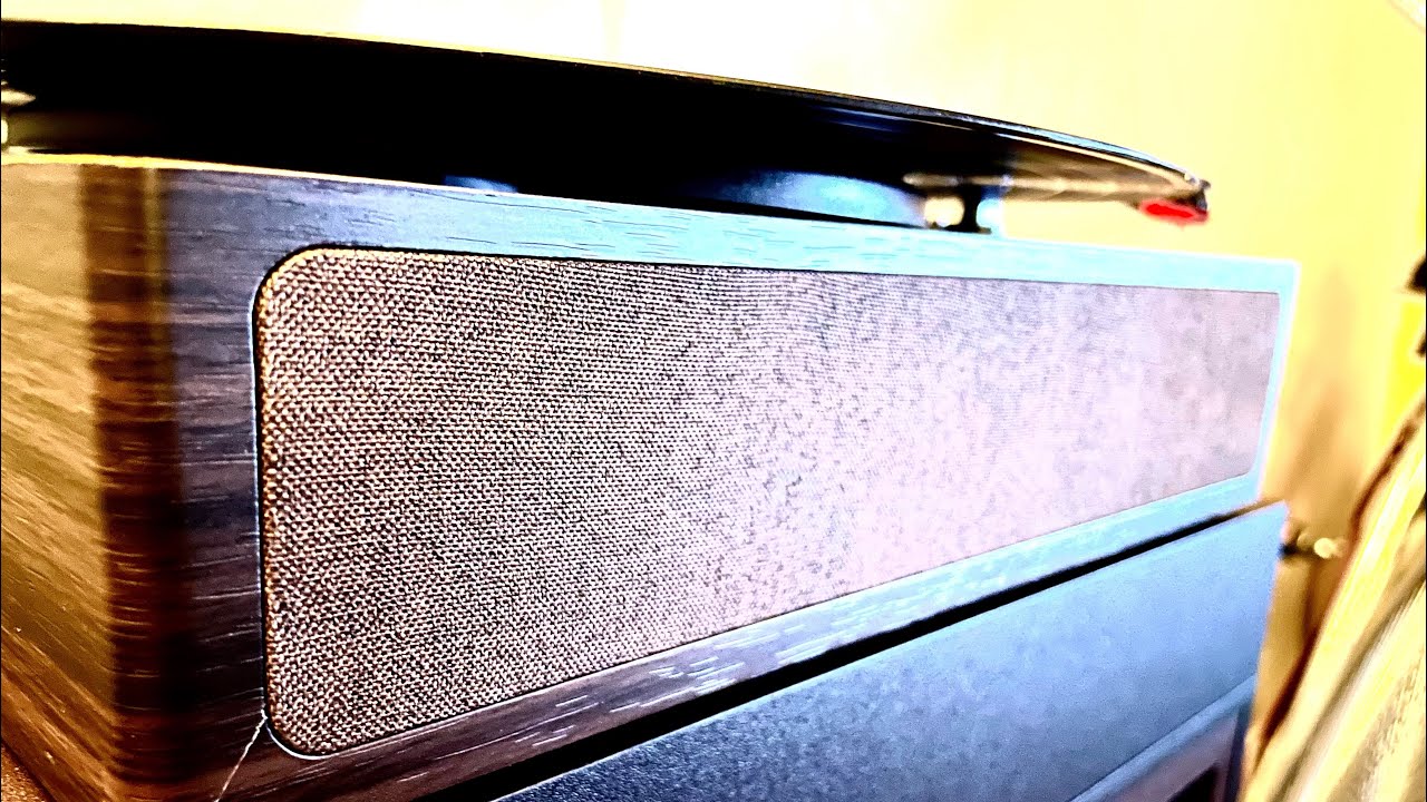 Donner DP-100 Turntable style speaker (Bluetooth) Review. - YouTube