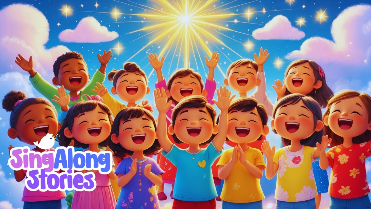 Let Your Light Shine | Fun & Upbeat Kids Gospel Song | Christian Music ...