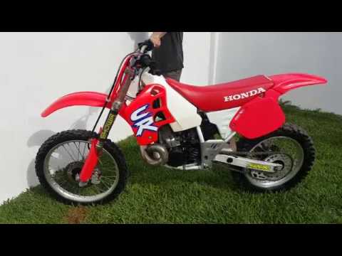 1992 HONDA CR500 - YouTube