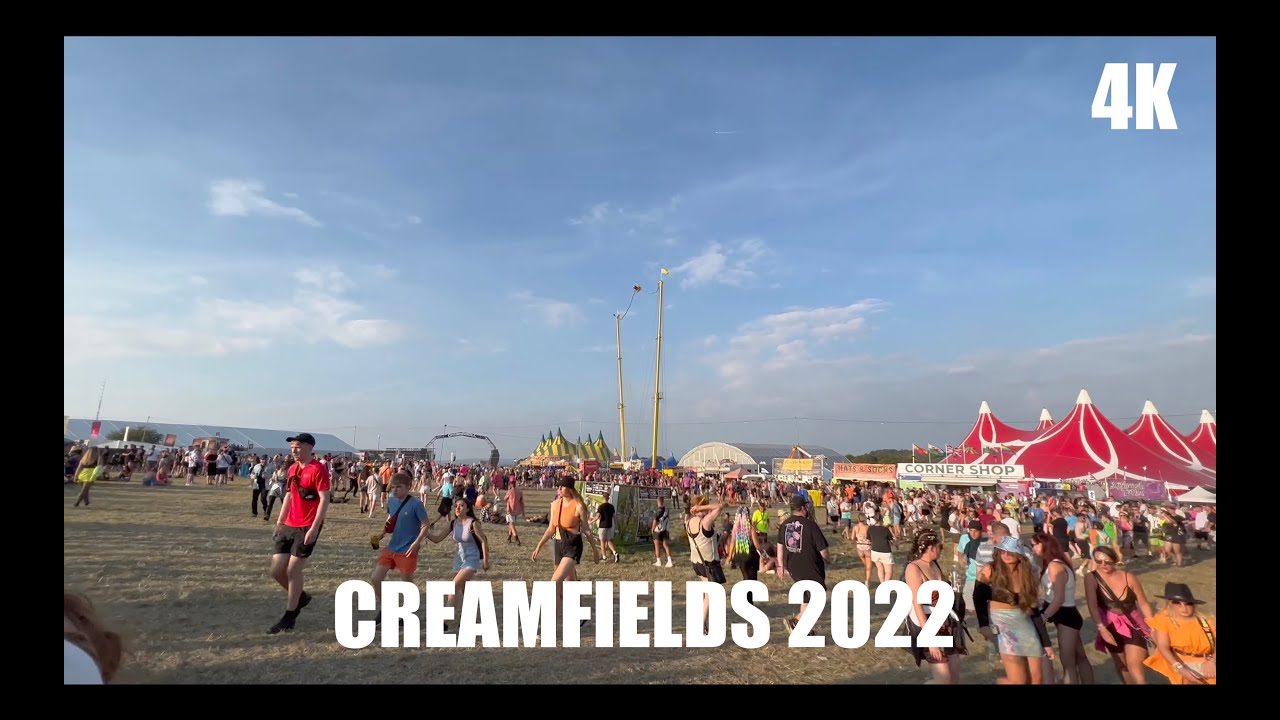 Walk in Creamfields North 2022 4K (Day-2) | Ben Hemsley | Andy Mac ...