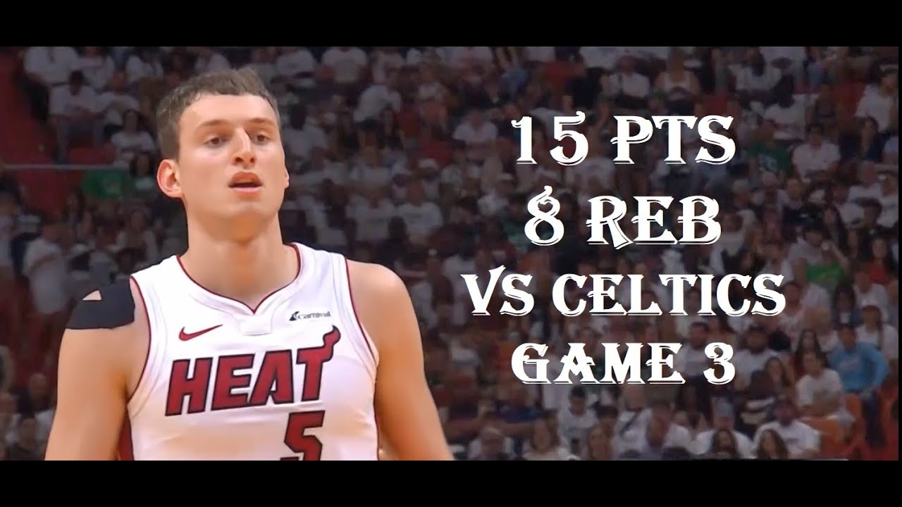 Nikola Jovic 15 Pts 8 Reb Boston Celtics vs Miami Heat East 1st Round ...