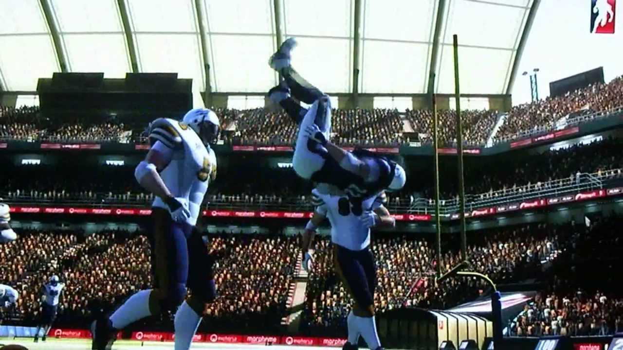 Backbreaker Vengeance - Backflip to Punt Kick - YouTube
