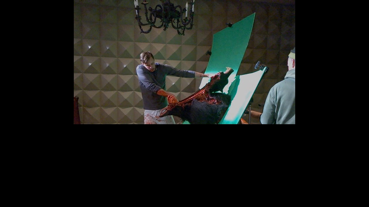 Hemlock Grove Wolf human merge effect puppet - YouTube