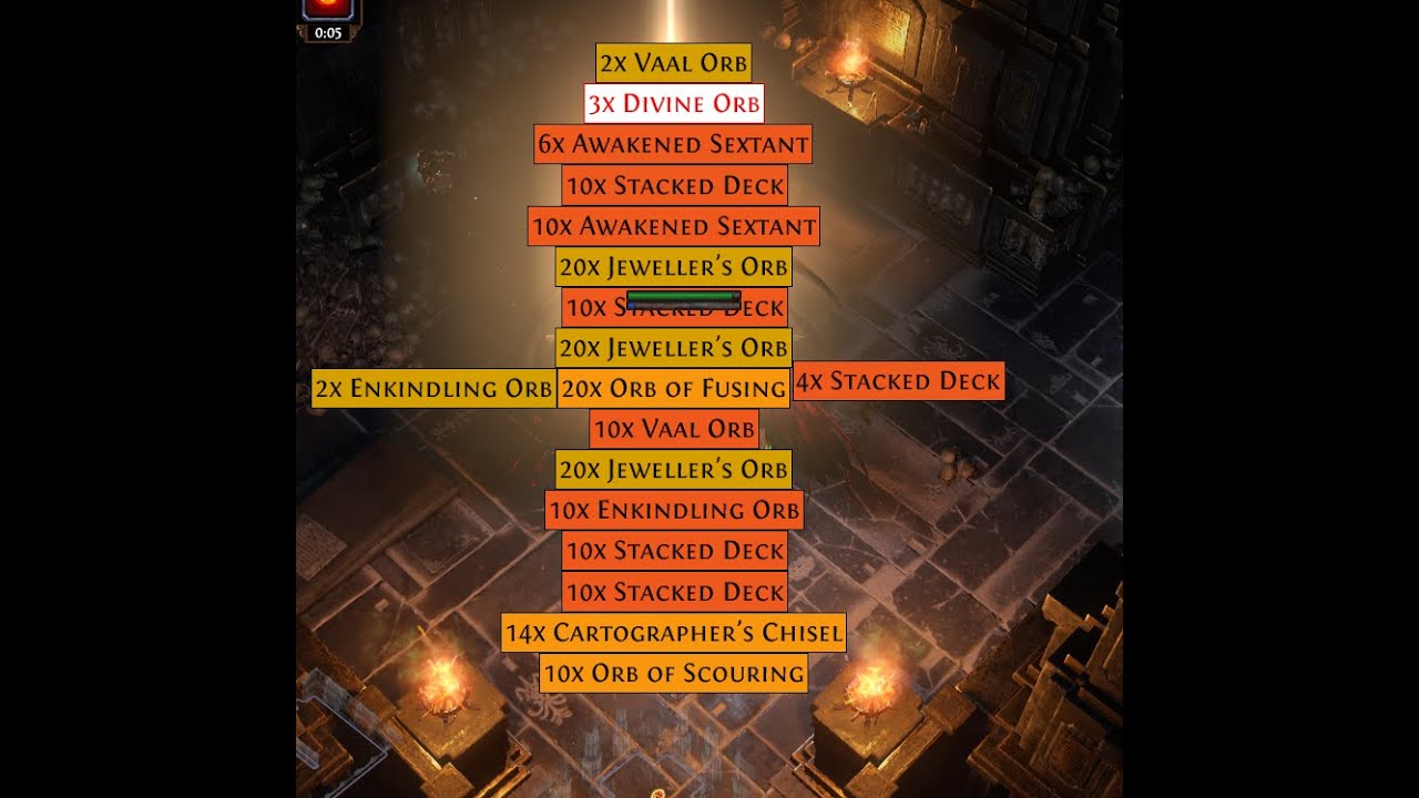 3.20 PoE What Sanctum looks like with 320 mil dps - YouTube