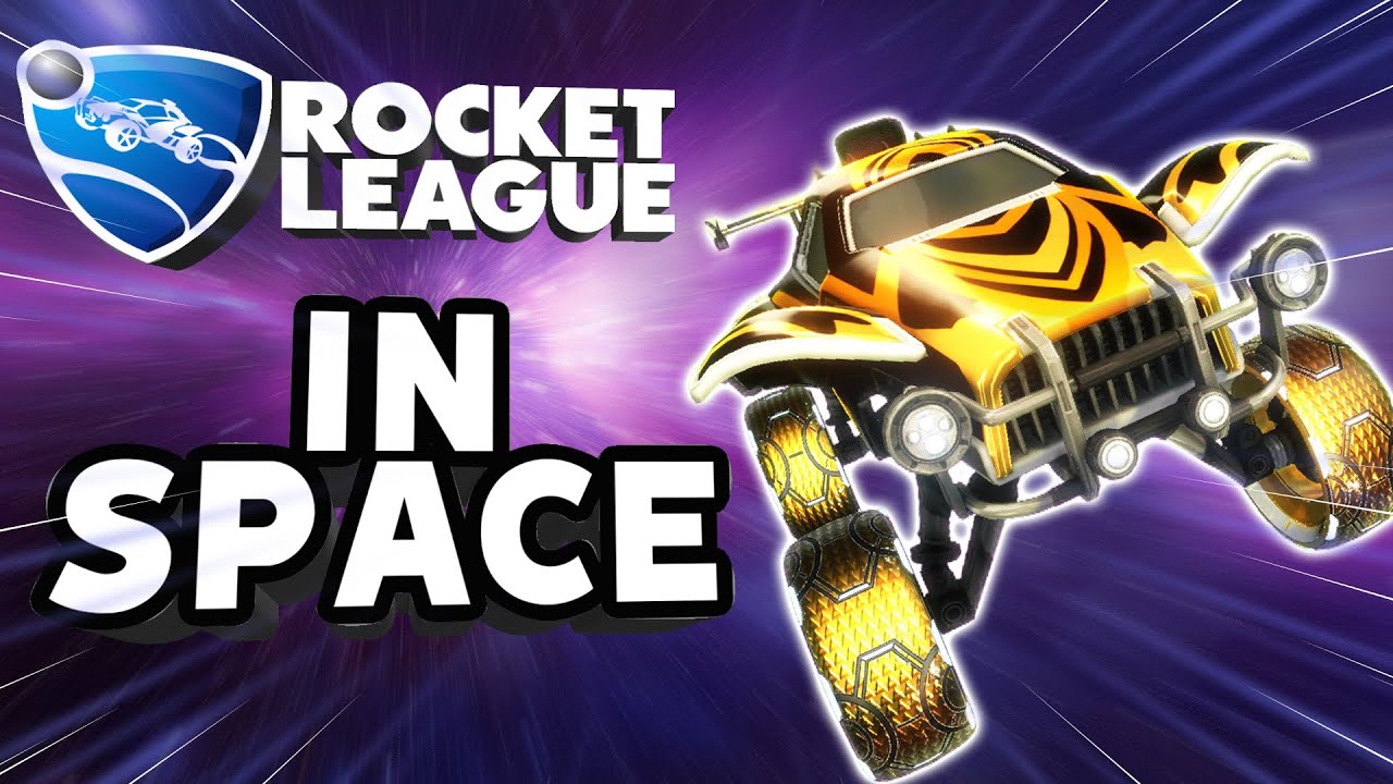 ROCKET LEAGUE IN SPACE! *NEW* ARENA! - YouTube