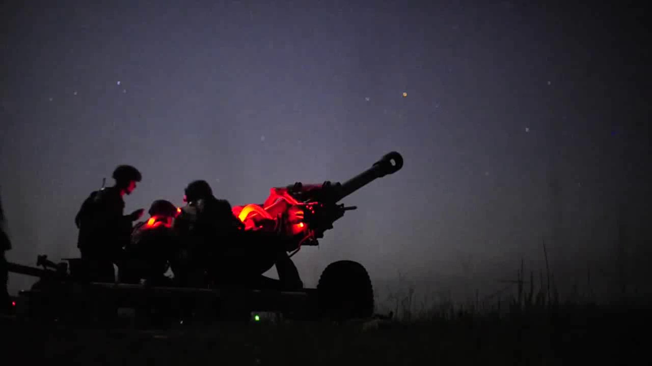 War | Impressive Firing at Night - Tracers Flying - Night Vision - YouTube