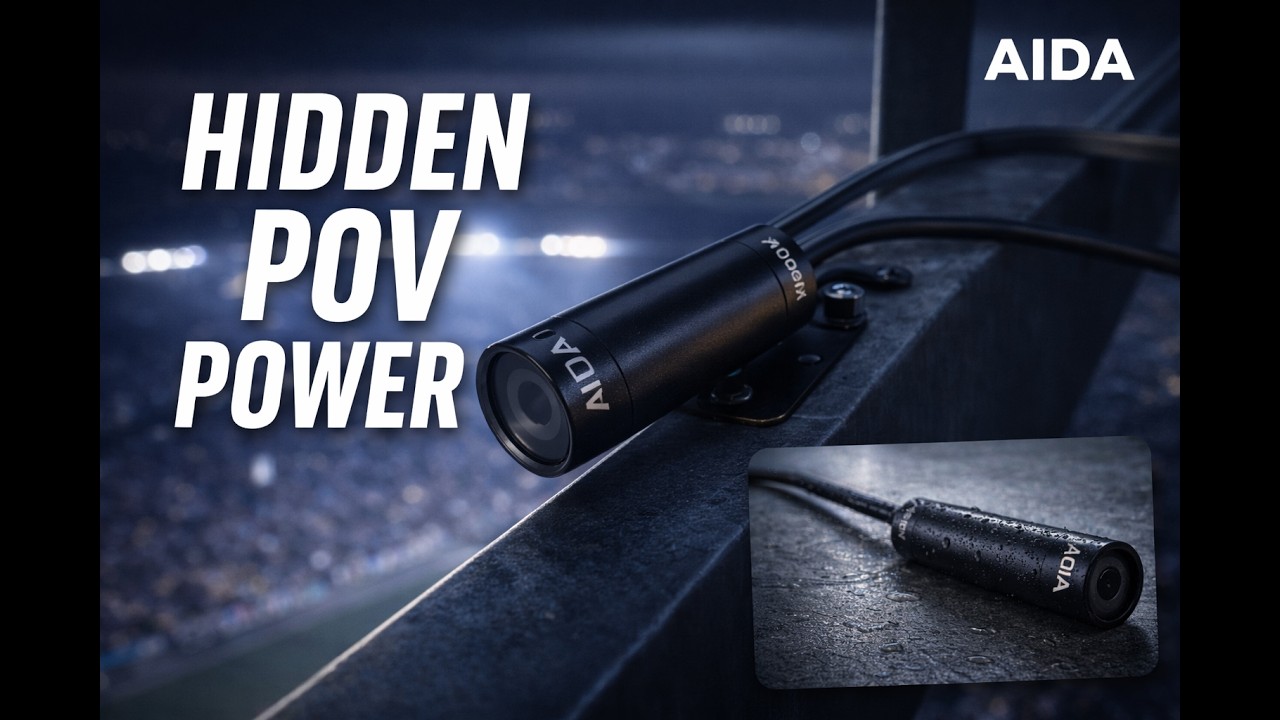 AIDA Imaging NDI®|HX Weatherproof Lipstick Camera | Discreet POV Power ...