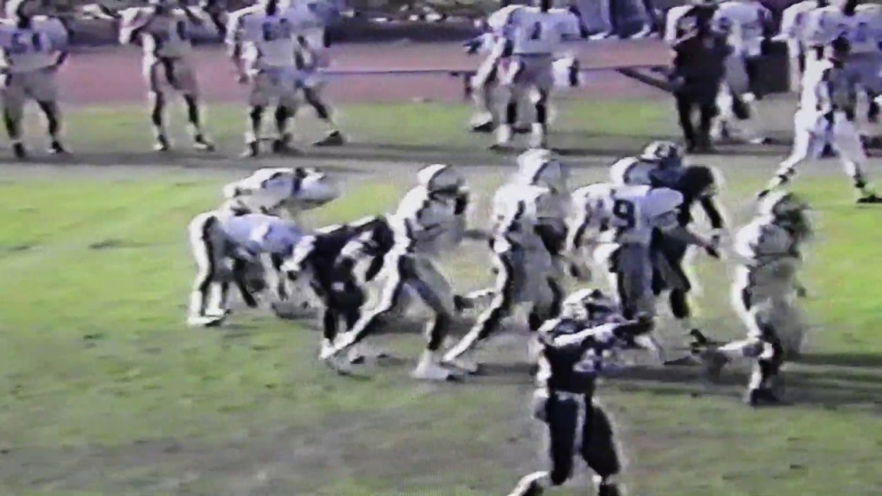 USAFE Football - Rhein-Main ALL STAR CB Hilton Chretien Lays The Wammy ...