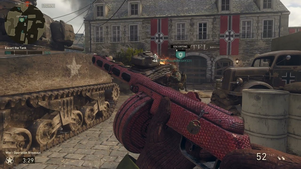 Call of Duty WW2: War Gameplay (No Commentary) - YouTube