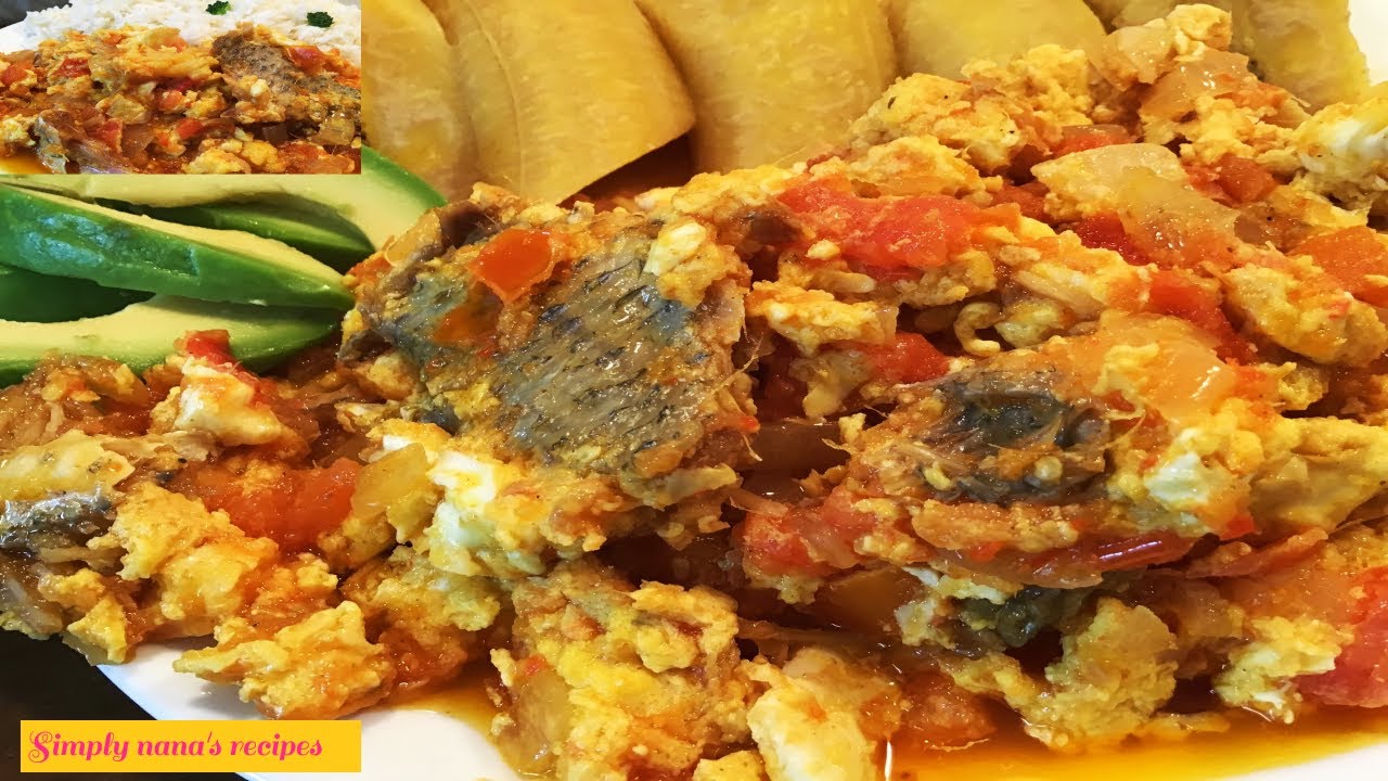 KOOBI EGG SAUCE & RIPE PLANTAINS👌Delicious and easy koobi (Salted ...