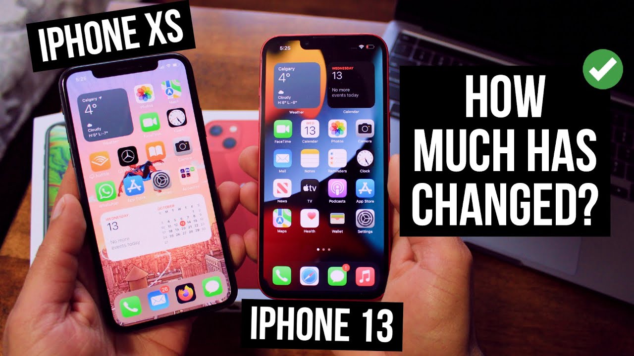 iPhone 13 vs. iPhone XS: My Comparison - YouTube